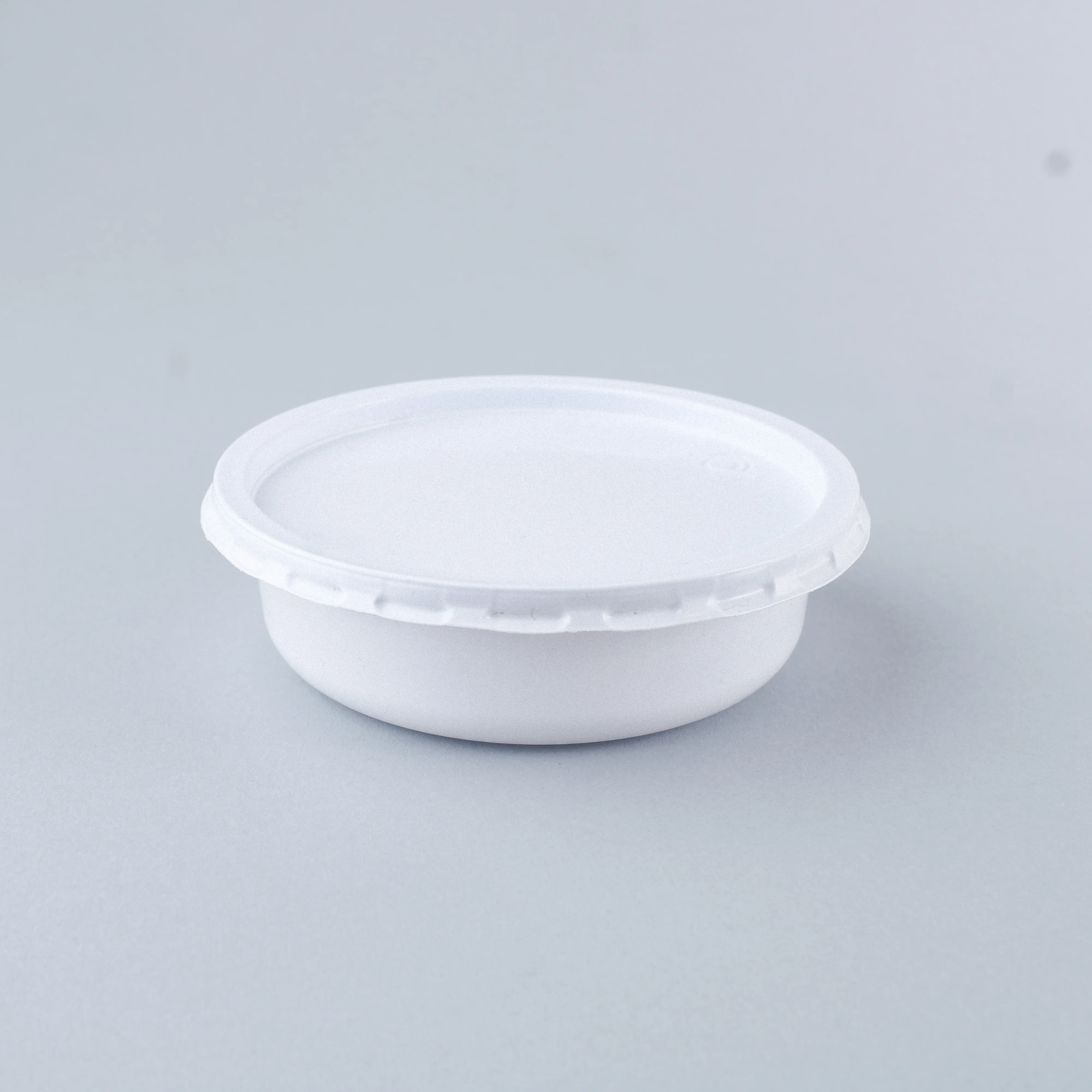 Jasco Round White Plastic Container,200 Gram 1000 Pcs Pack Premium ...