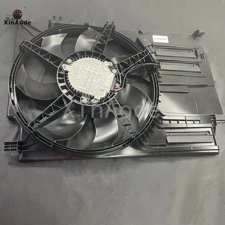 G30 G31 G38散热器冷却风扇总成，用于bmw G32 G11 G12电动发动机冷却散热器风扇17428677740 ...