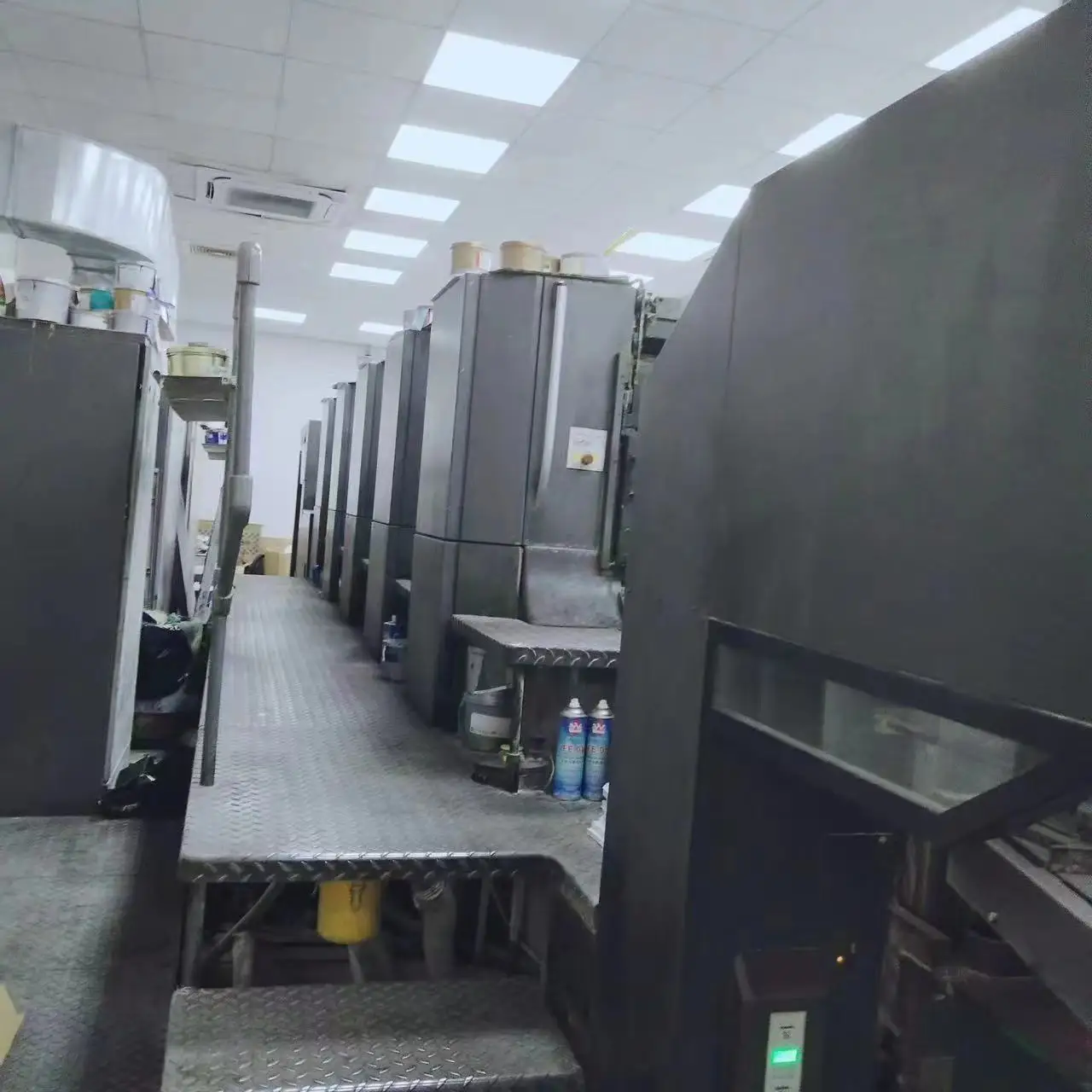 Heidelberg 5 Color Offset Printer CD102 - Used Automatic Printing ...