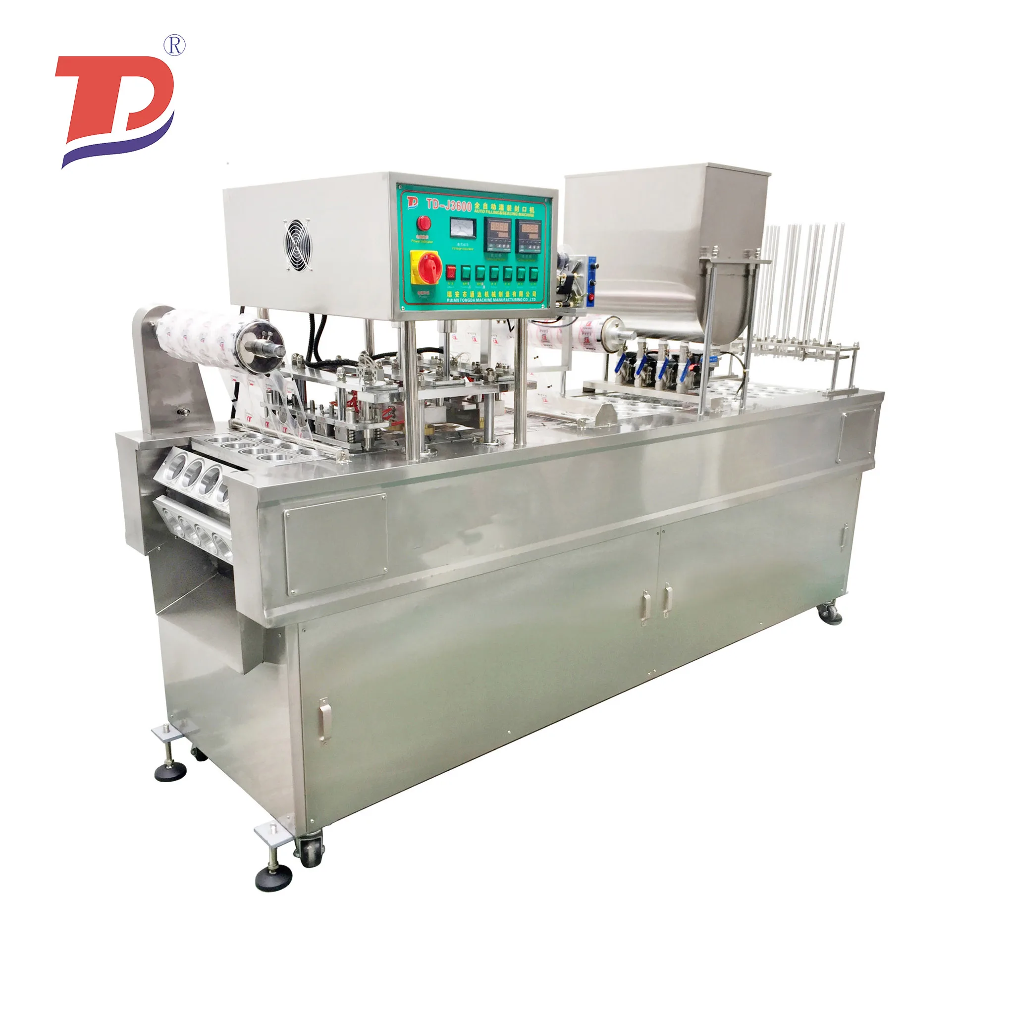 4 Line and 2 Line Mechanical Water Cup Filling Sealing Machine| Alibaba.com