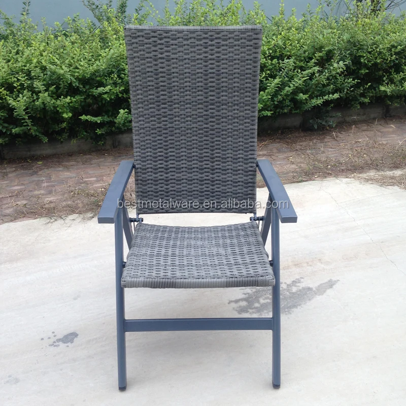 Heavy Duty Stackable Patio Leisure Sling Chair Glider Rocker Steel ...