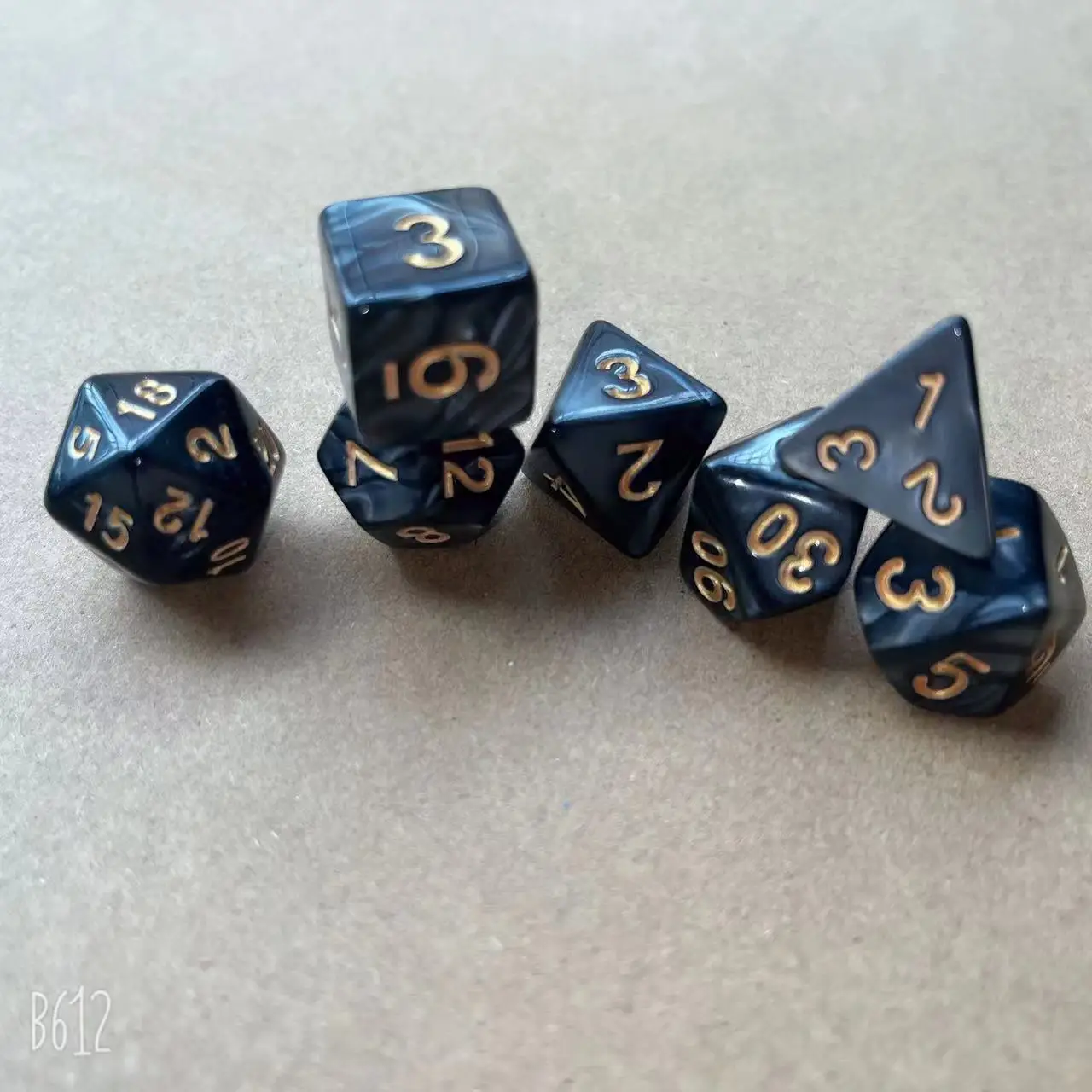 Udixi Polyhedral Plastic Acrylic Rpg D&d Dungeons And Dragons Custom ...