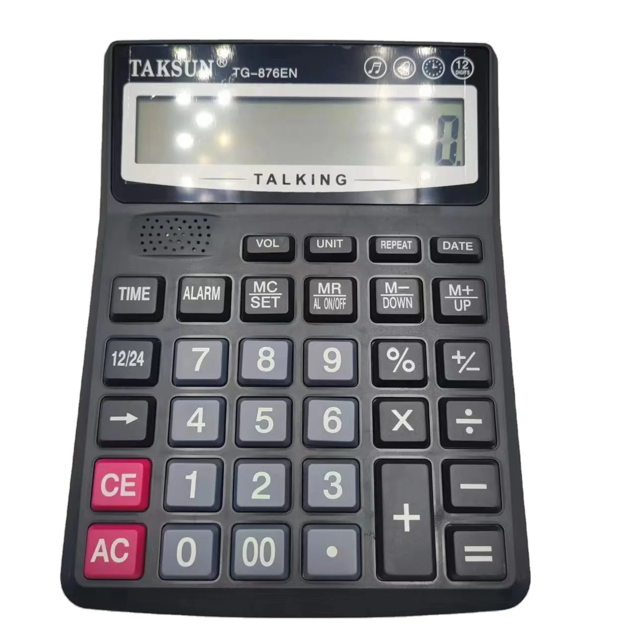 12-digit Talking Desktop Calculator Standard Function For Office - Buy ...