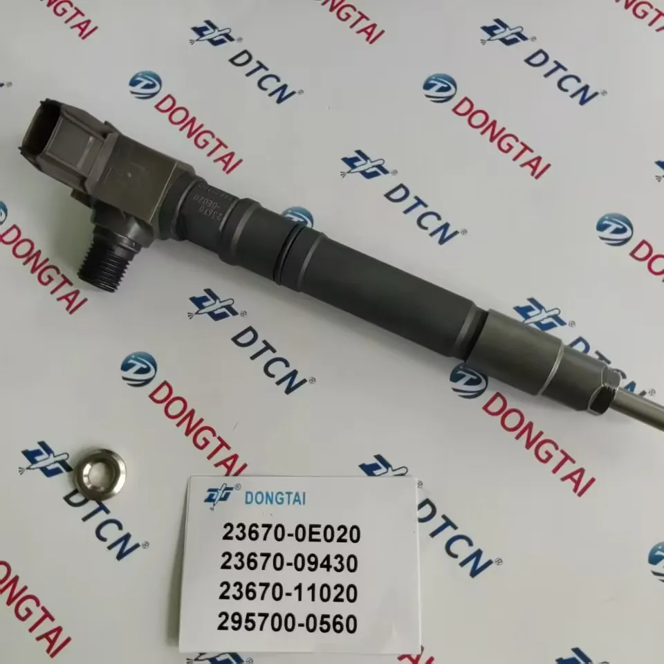 G4 Common Rail Injector 23670-0E020 23670-09430 23670-11020 095000-6613 ...