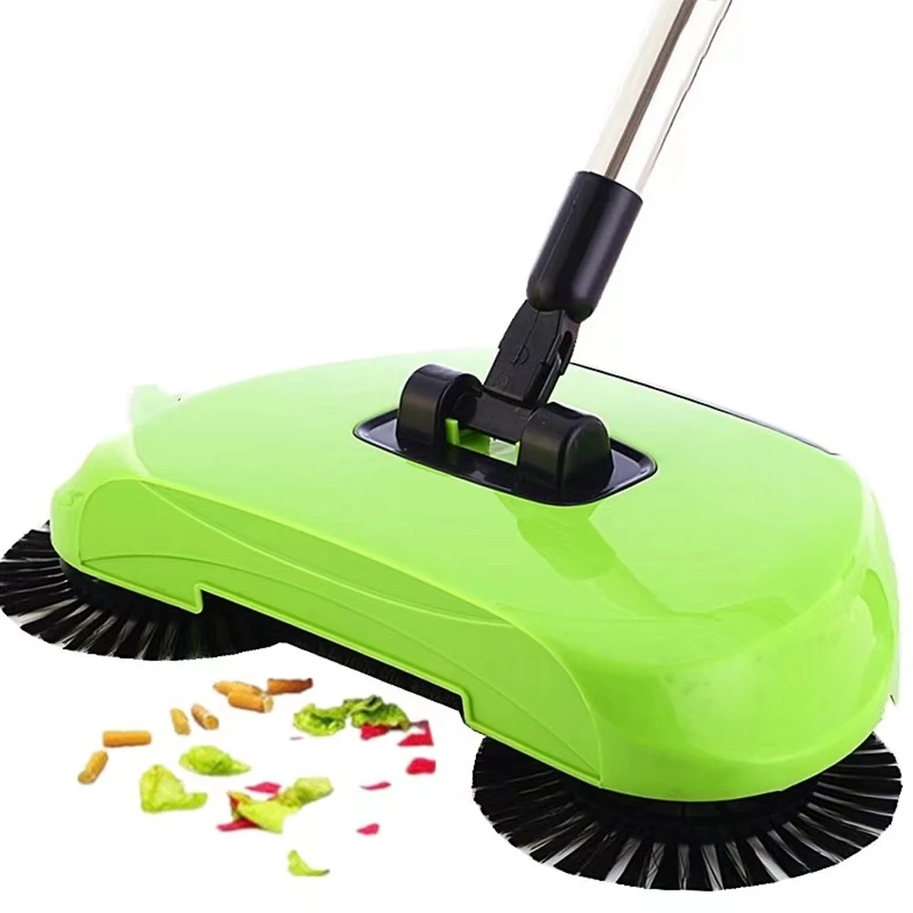 Multi-functional Cleaning Set - Plastic Broom & Dustpan
