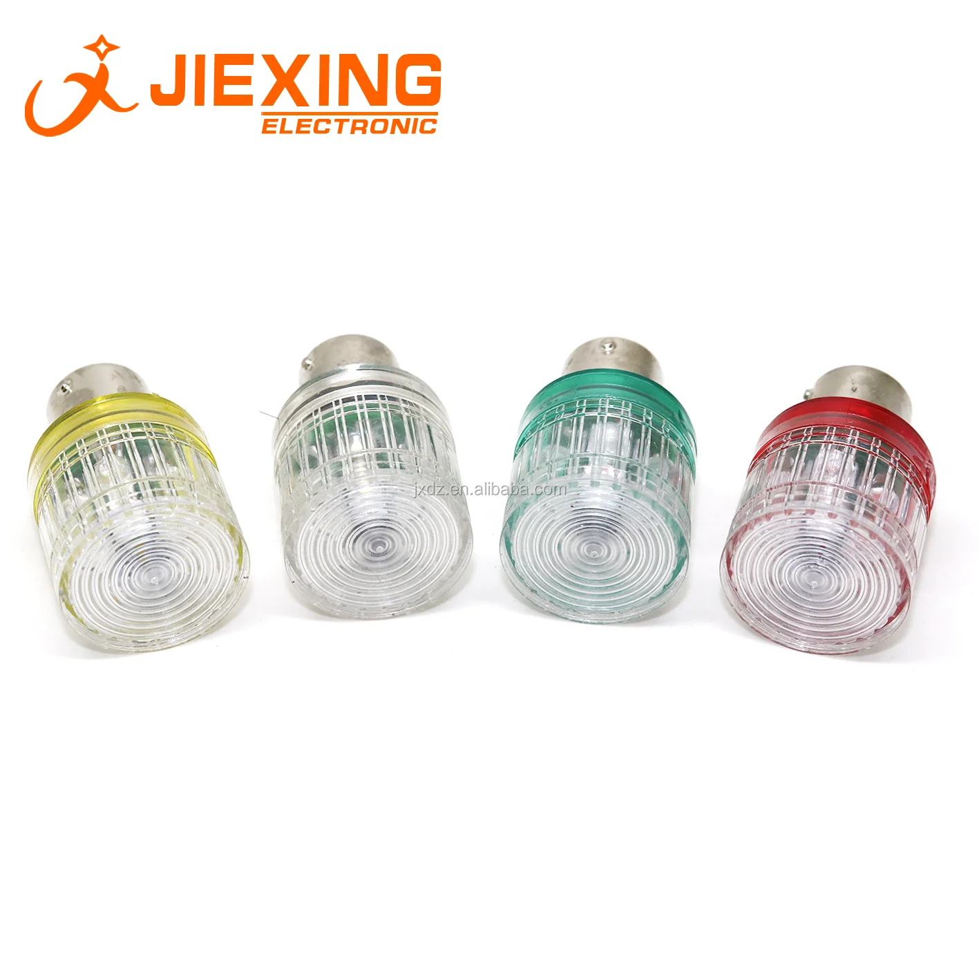 15mm BA15S Bayonet LED Warning Bulb - 220V 5W Alarm Signal