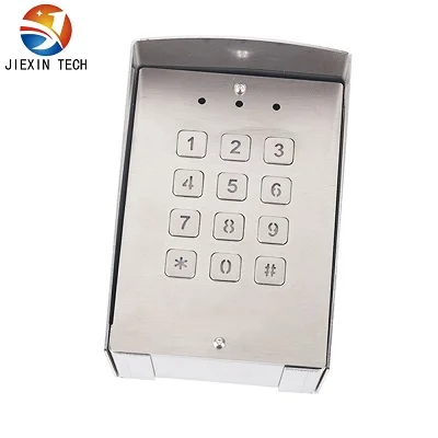 Waterproof Stainless Steel Keypad Enclosure for Security