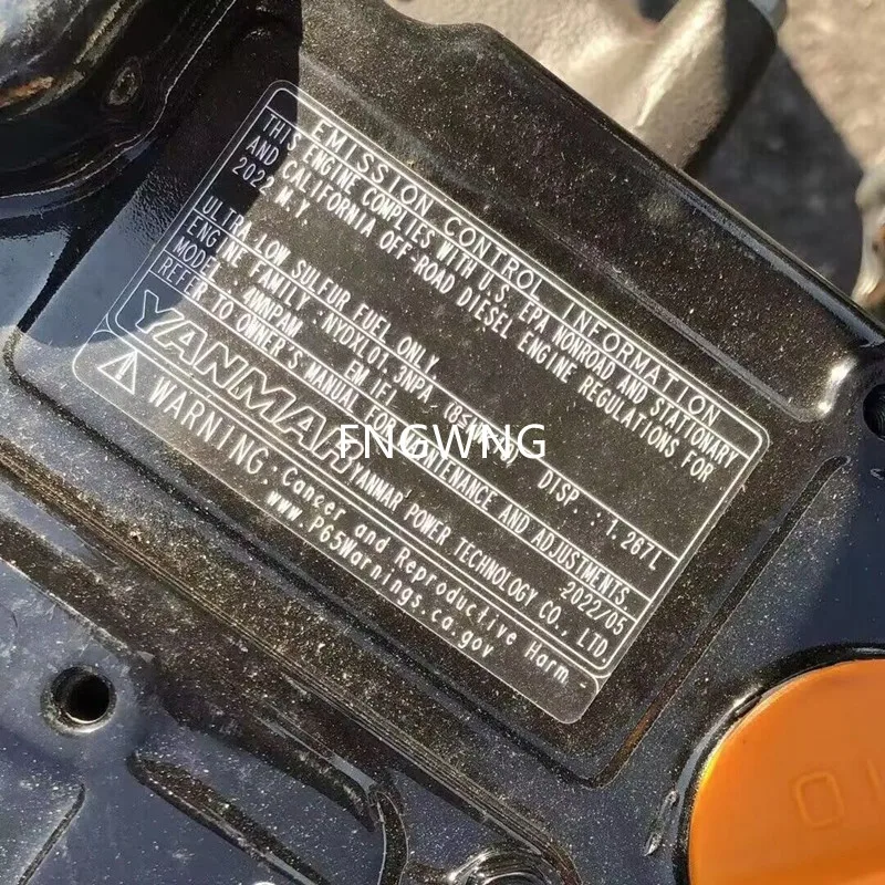 Yanmar Diesel Engine 3tnv80f Powertrain Complete Engine Assembly For ...