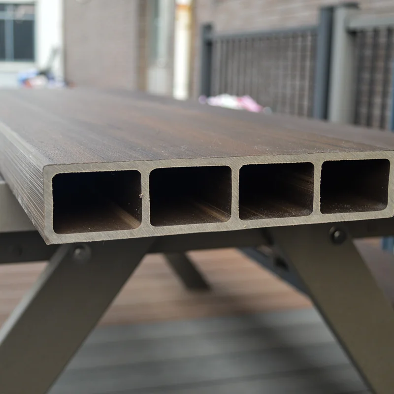 150-180 Cm Length Outdoor Furniture Wood Plastic Composite Outdoor ...