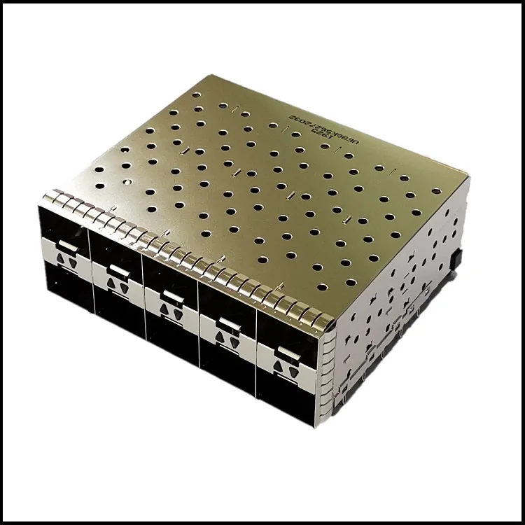 2x1pos Sfp+ Cage Connector Springfinger Emi With Light Pipe Ue86-k1627 ...