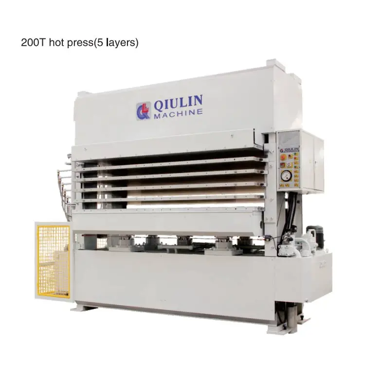Osb Hot Press Machine Wood Pallet Plywood 1200 Ton Hydraulic Hot Press ...