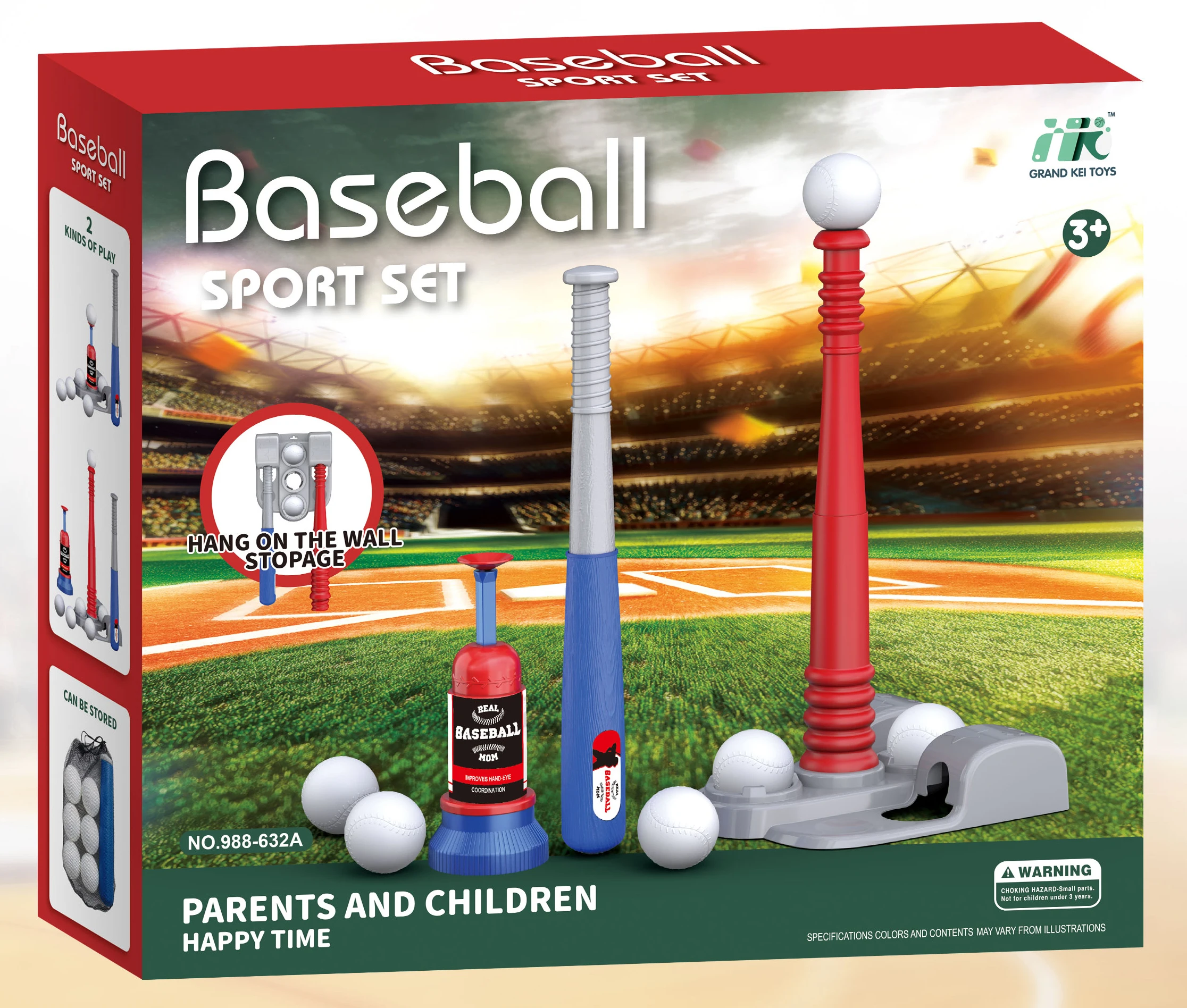 T-Ball Set for Kids - Baseball Tee with Adjustable Batting Tee ...