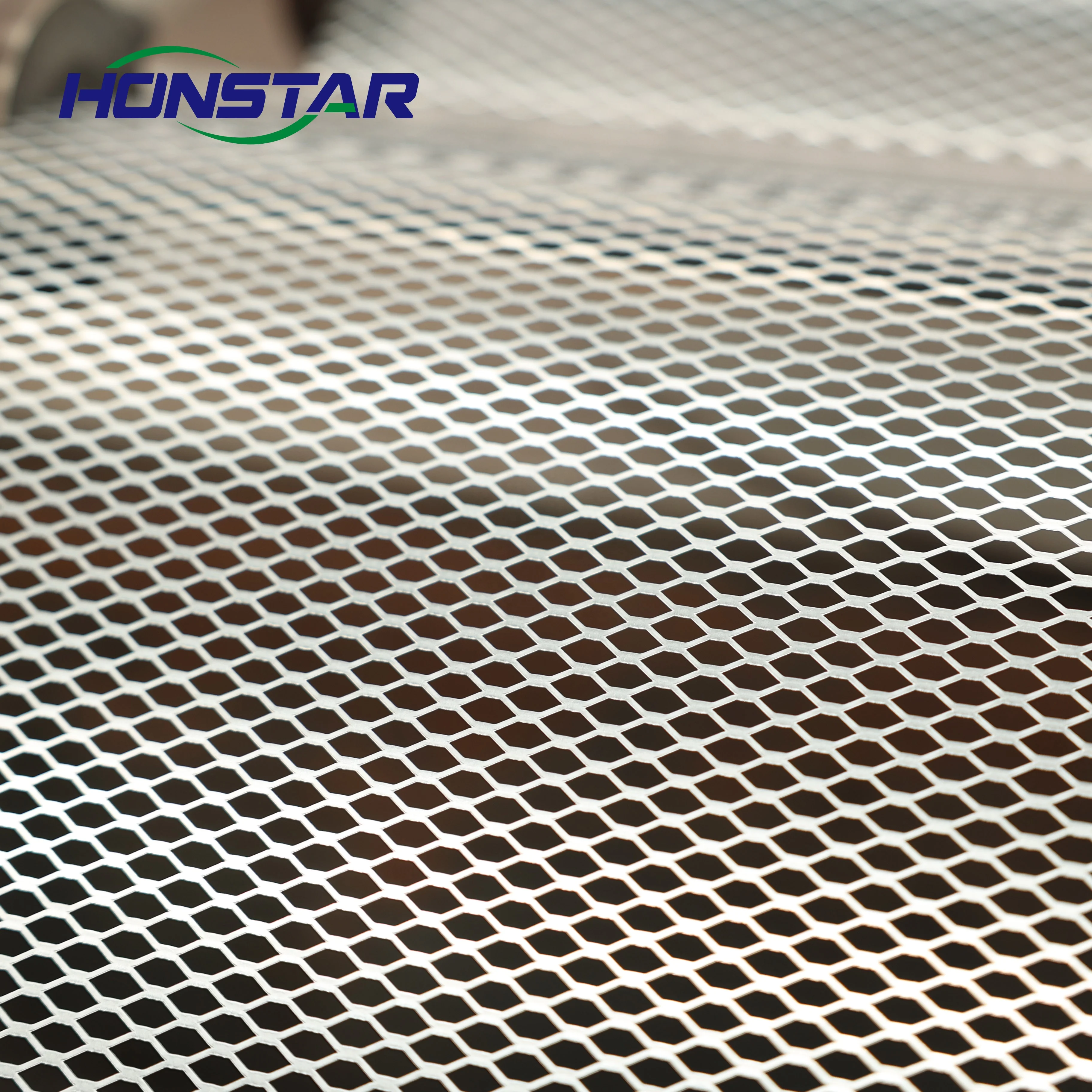 Metal Mesh Thickness 0.6/0.65/0.7/0.8mm Galvanized Expansion Mesh Hole ...