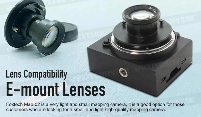 FOXTECH Map-02 Mapping Camera - Precision UAV Survey Tools