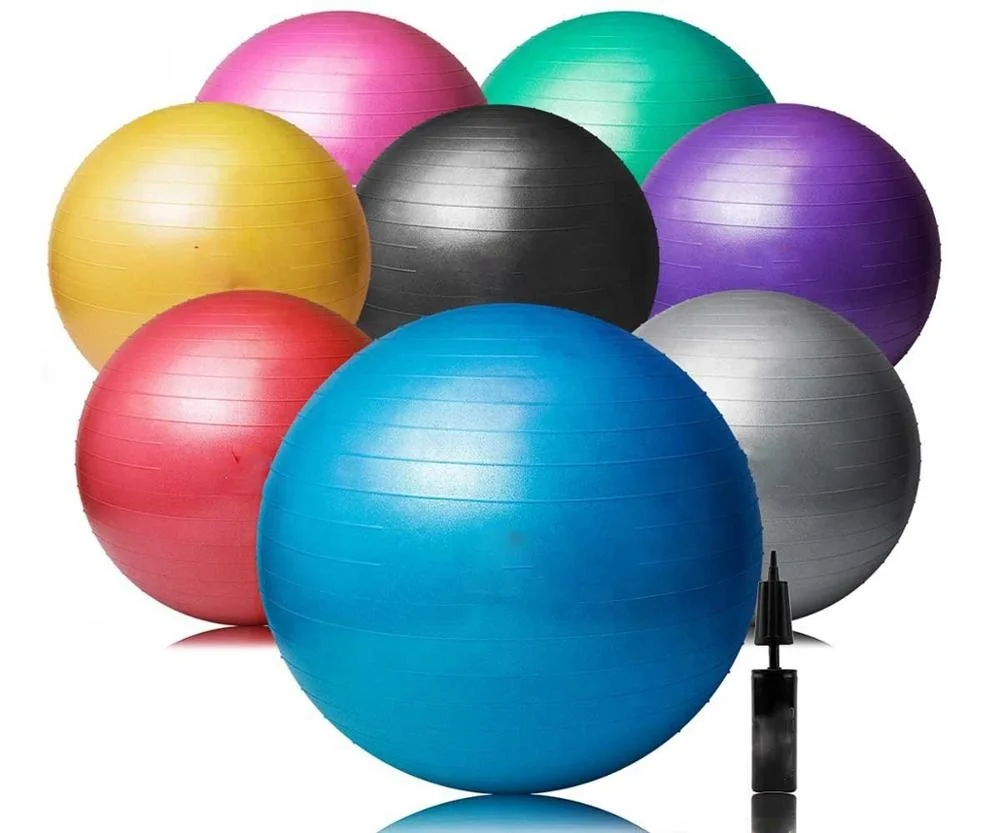Best Gym Stability Inflatable Workout Ball for Physioball Exercise