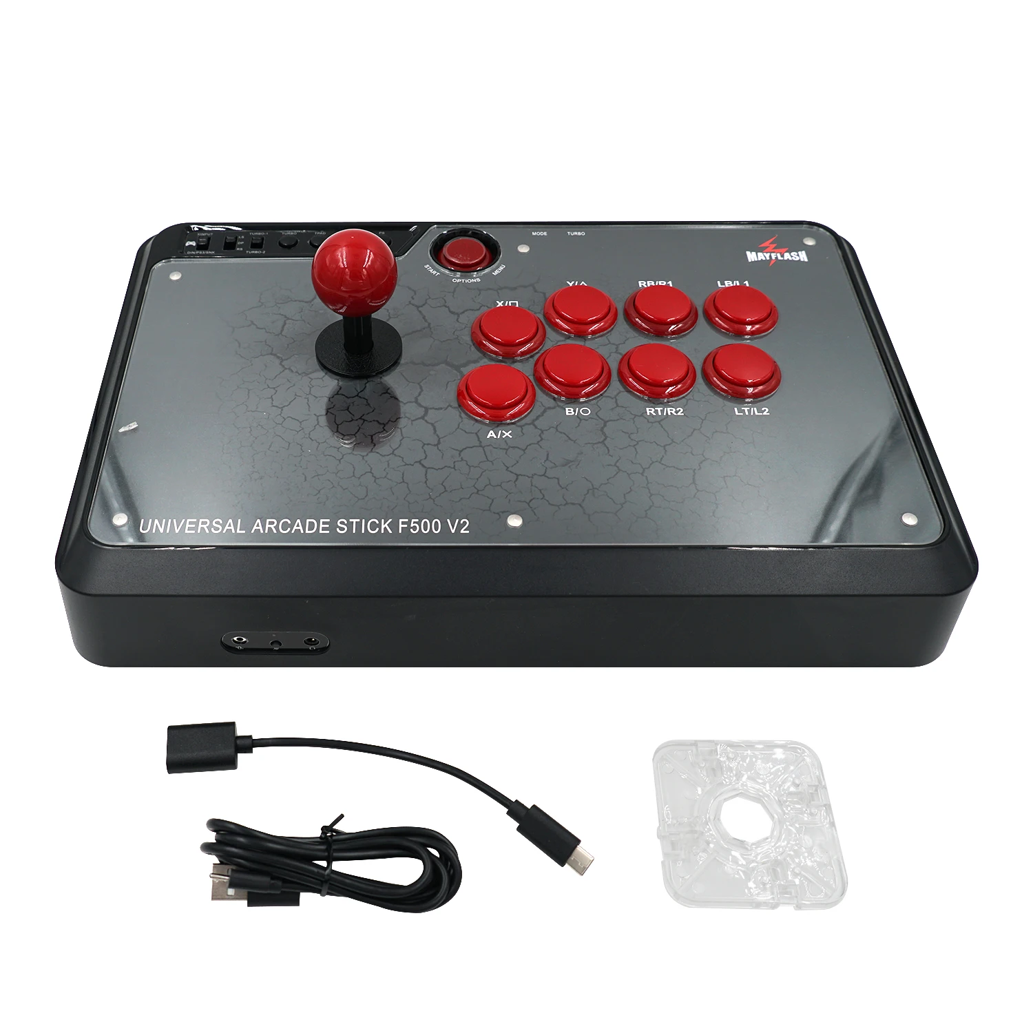 Mayflash F500v2 Arcade Fightstick Joystick For Ps4/ps3/xbox One/xbox ...
