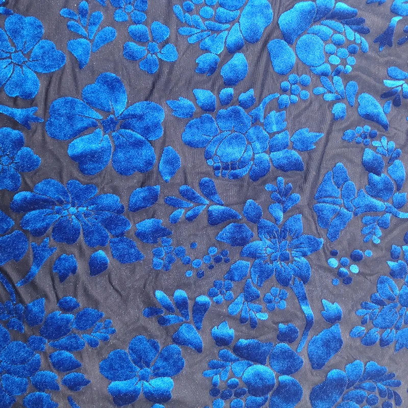 Burnout Velvet Fabric For Garment Fashion Textile Custom Clothing ...