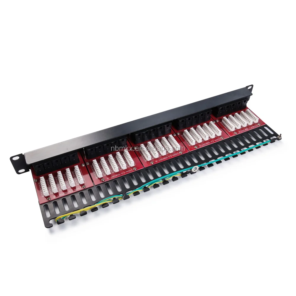 50 Port Cat3 Rj11 Utp Telephone Voice Patch Panel| Alibaba.com