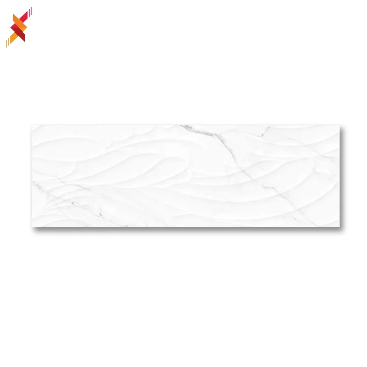 Luxury China Indoor White Carrara Marble Design Ceramic Wall Tiles for ...