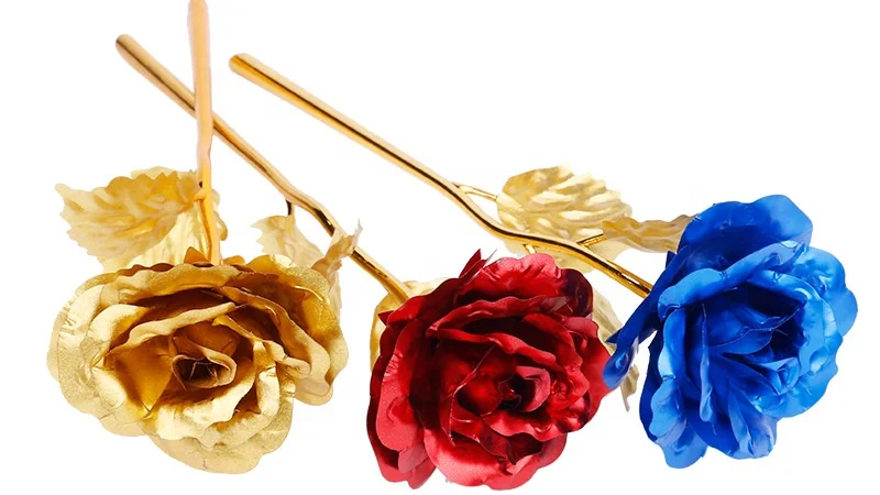 24k Gold Dipped Real Rose/real Rose Dipped In Gold/gold Plated Natural ...
