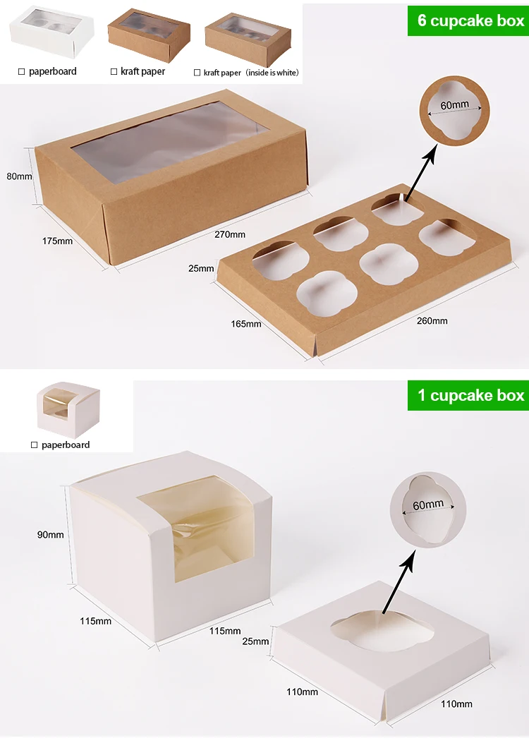 Disposable Top And Bottom Thickening Corrugated Paper Gift Packaging Custom Cake Box Separate 
