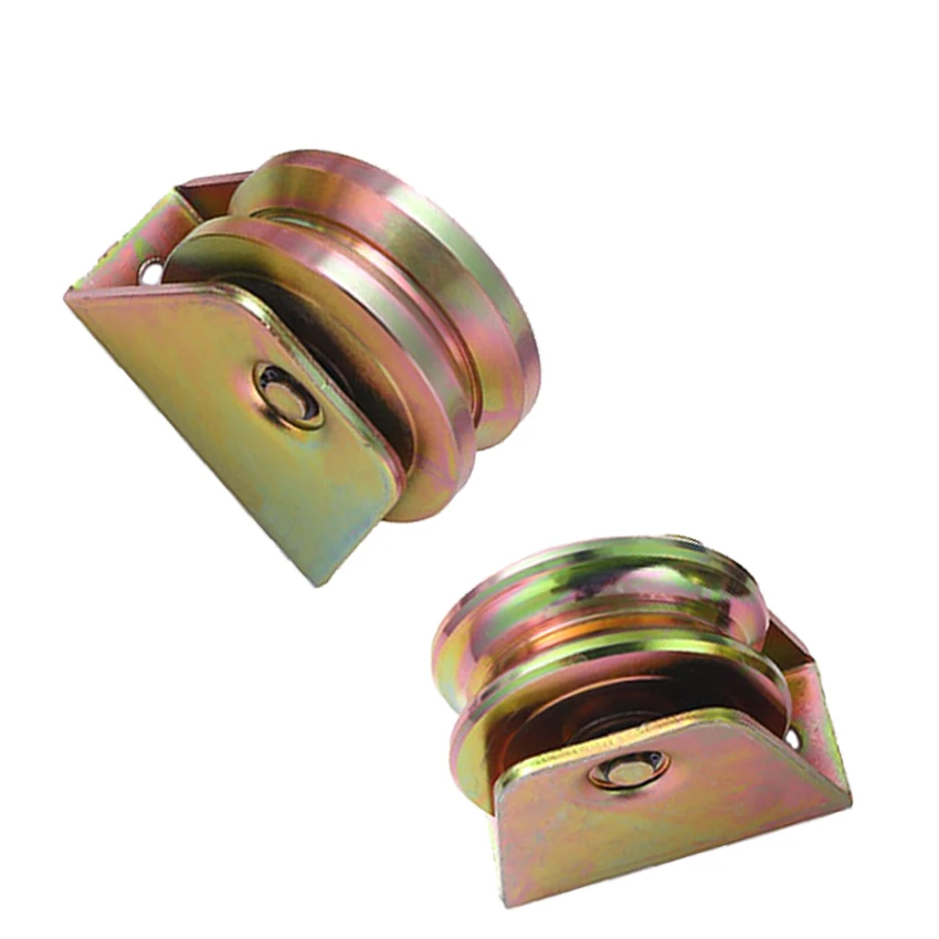 Double Bearings Metal Door Guide Roller Wheel for Sliding Gate Fence ...