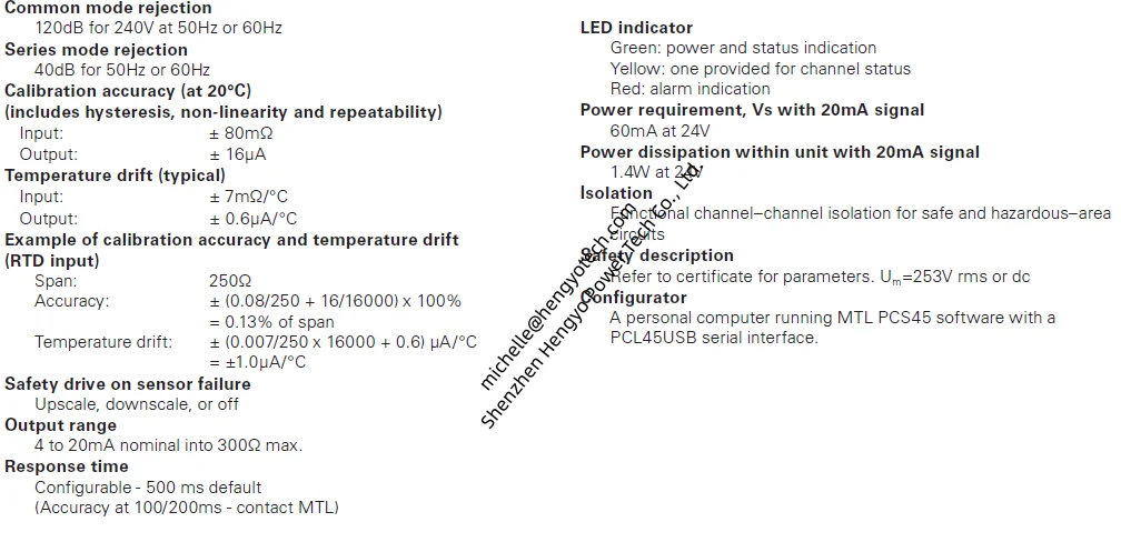 MTL Safety Barrier MTL5576RTD - Isolated & Certificated