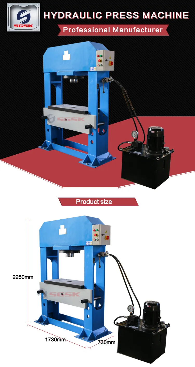 150ton Double Column Hydraulic Press Machine Price Hp-150 Hydraulic ...