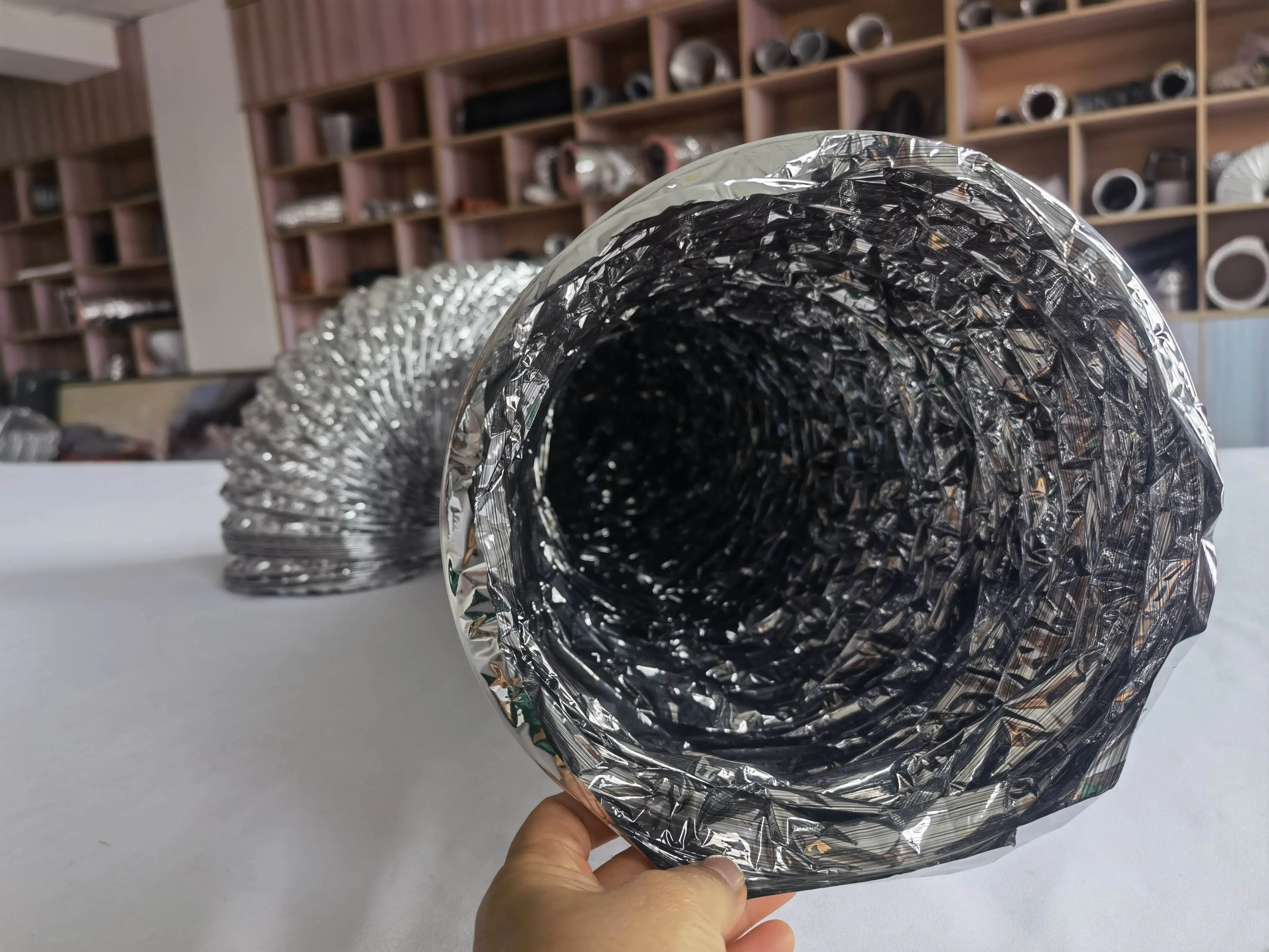 HVAC Duct - Flexible, Aluminium Foil Duct for Ventilation