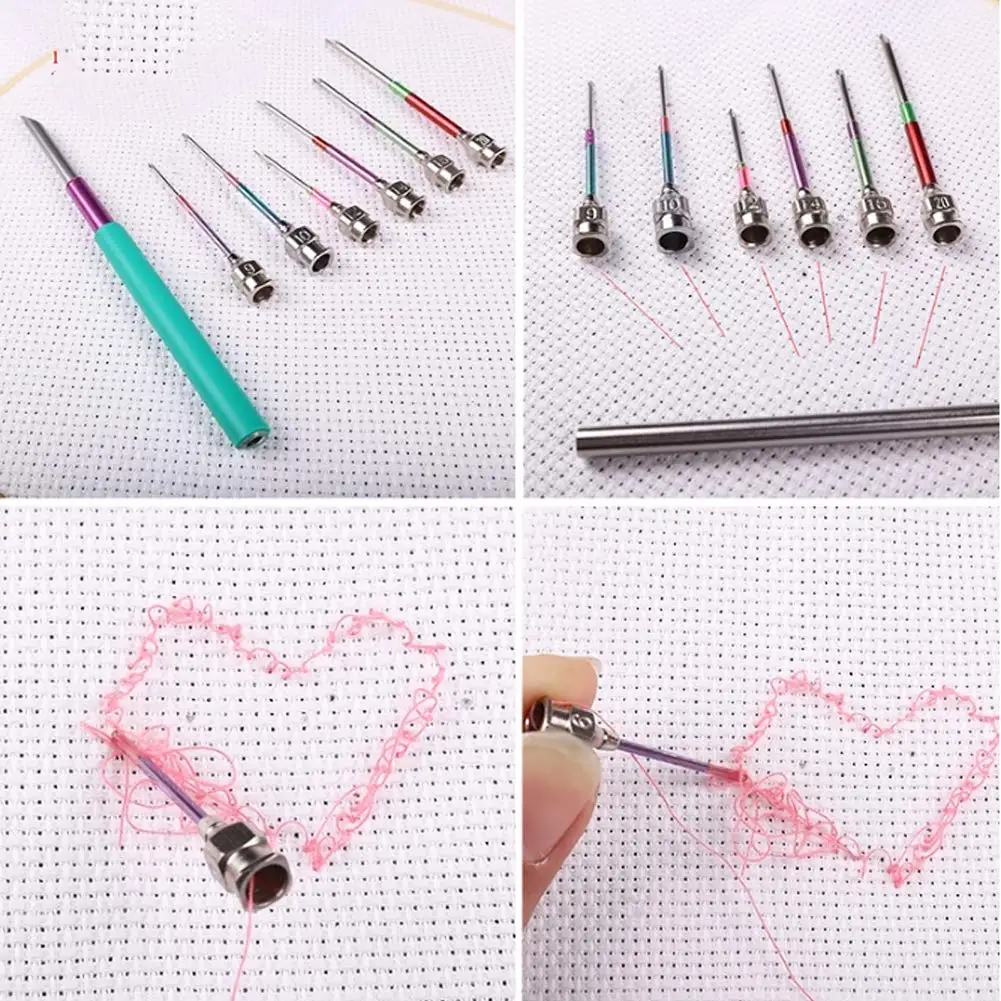 Magic Embroidery Patterns Punch Needle Tool Set for Cross Stitch