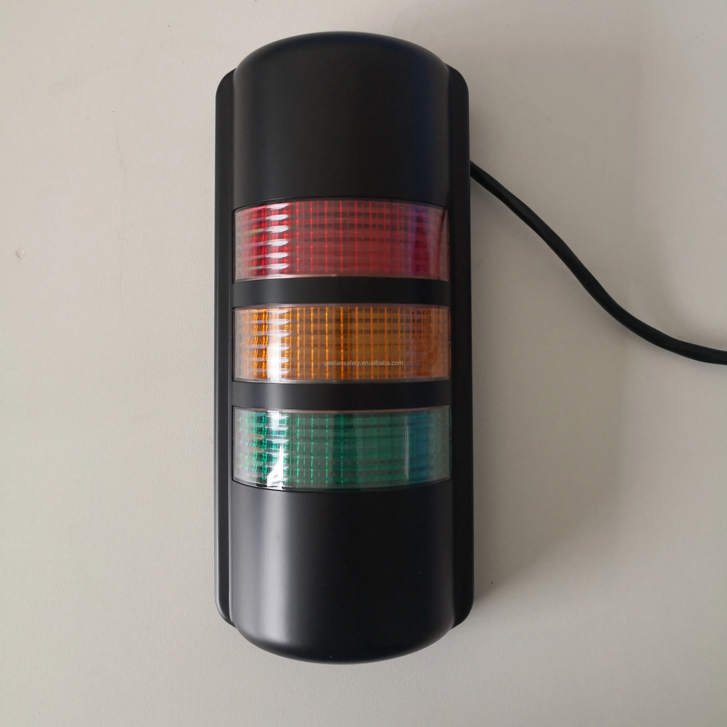 24v Dc Industrial Led Stack Lamp 3layer Signal Tower Flashing Warning ...