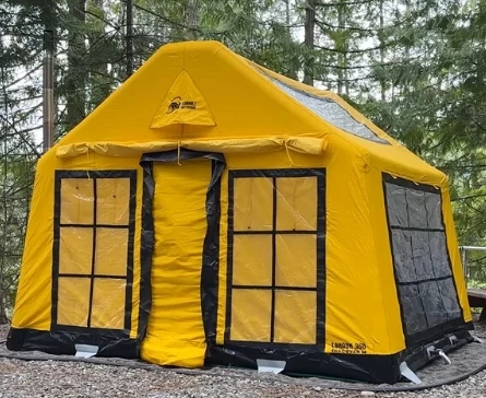 High Quality Oxford Fabric Air Tube Tent Blow Up Tourist House Camping ...