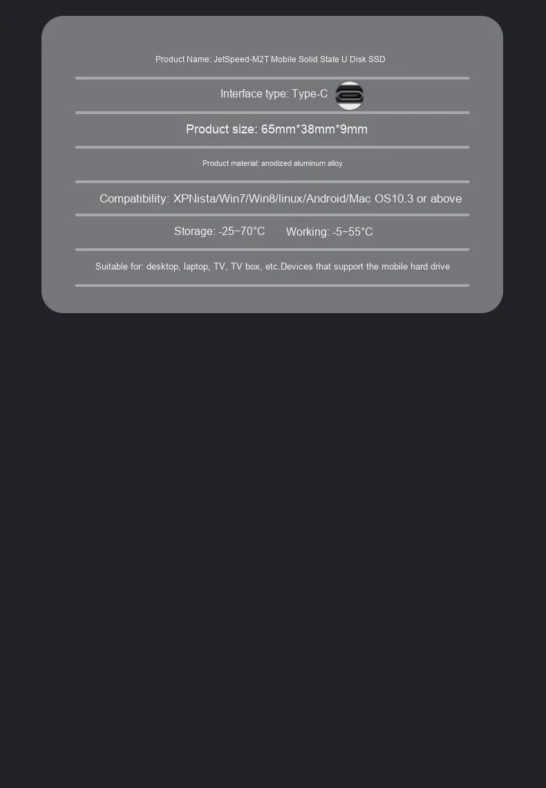 E61 External Solid State Mobile Drive 1TB 2TB 4TB 6TB Electronic Accessory| Alibaba.com