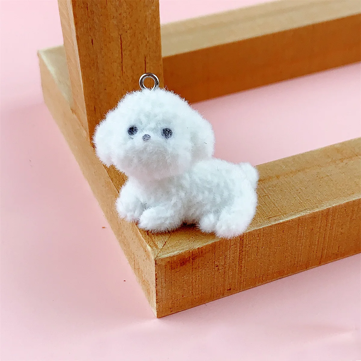 Resin Dog Charms Pendants 3D Cute Opaque Dog Charms Lovely Cartoon ...