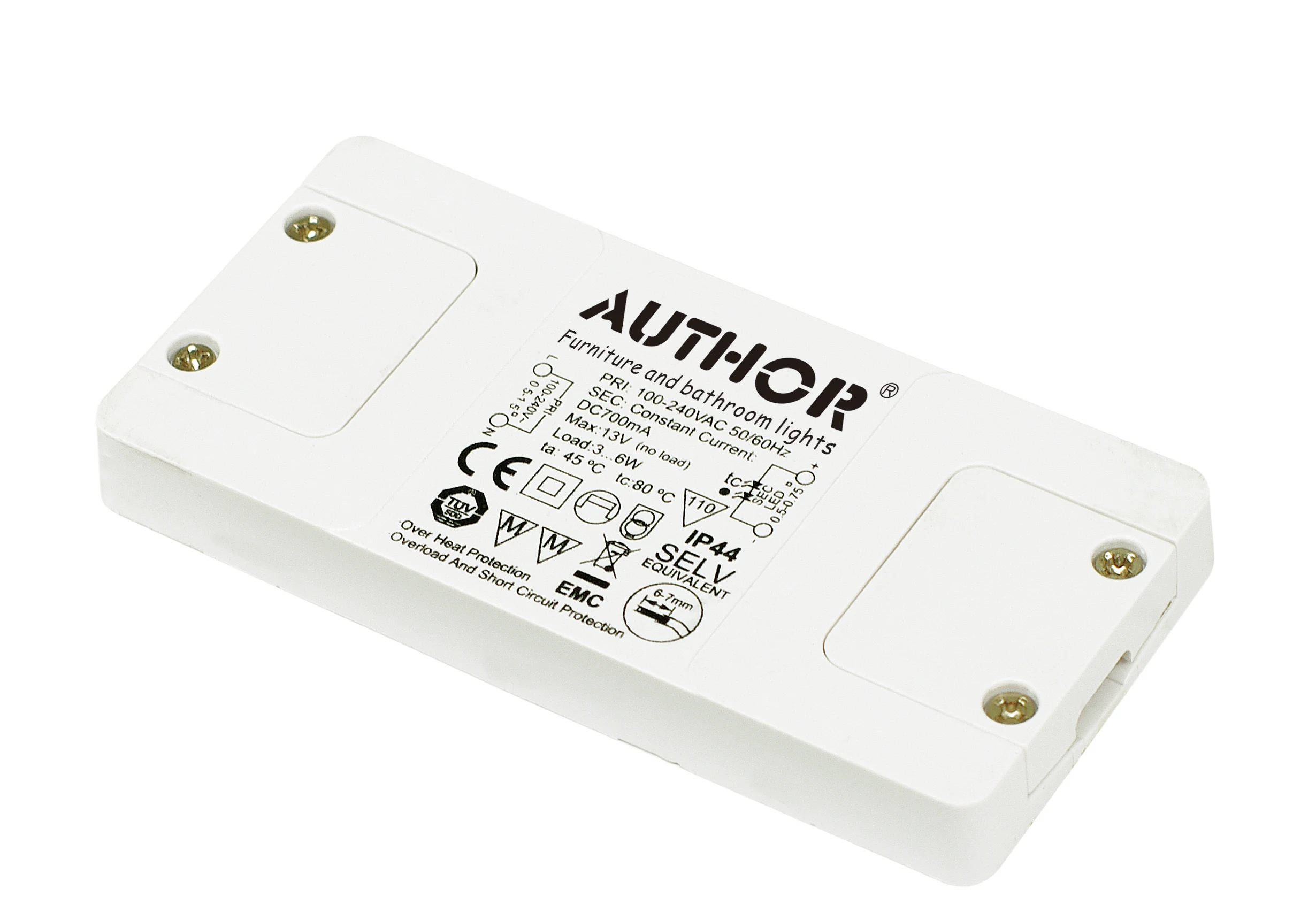 Ip44 Super Slim Led Driver Suitable For Bathroom Bedroom Wall Light ...