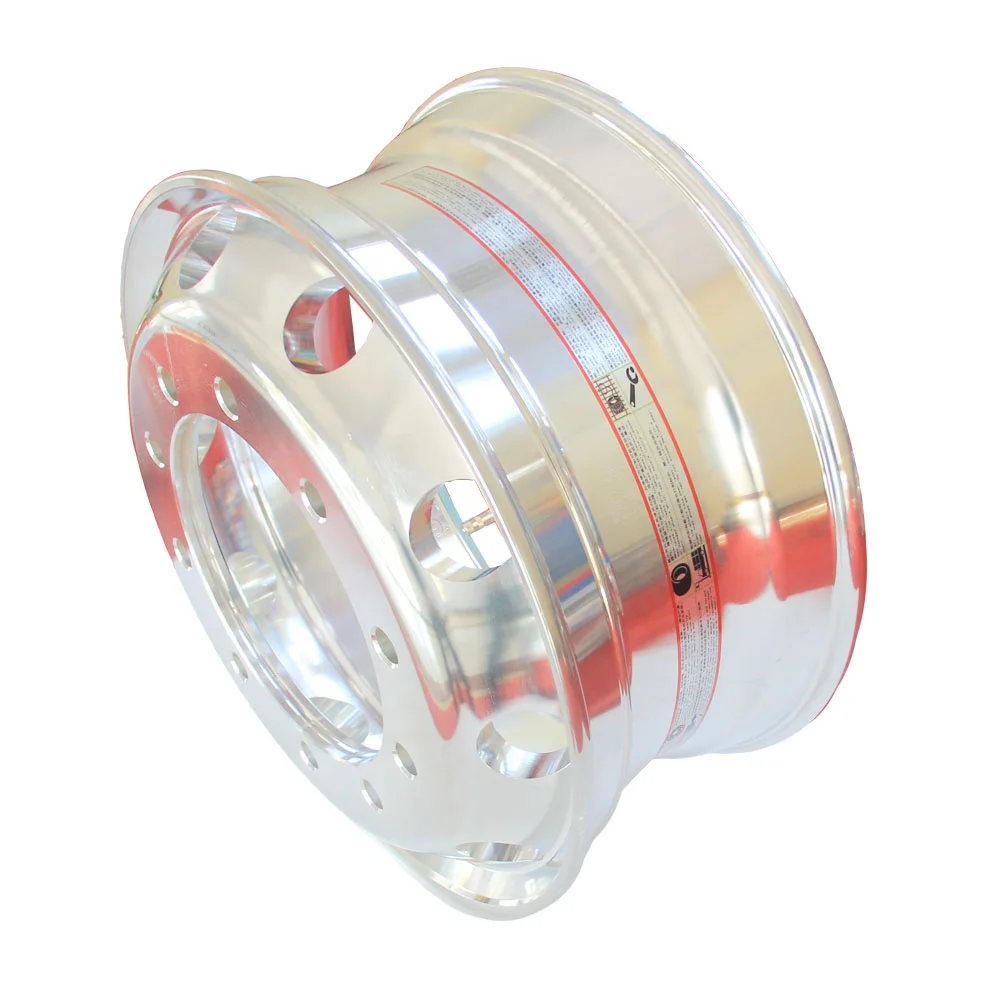 Heavy Truck Aluminum Tubeless Wheel 22.5x11.75 Inch Disc And Rim Truck ...