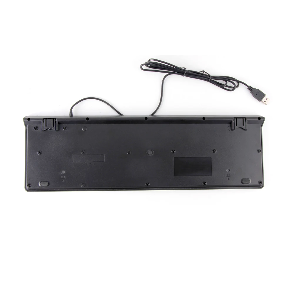 VCOM USB Wired Keyboard - 104 Keys Multimedia Keyboard