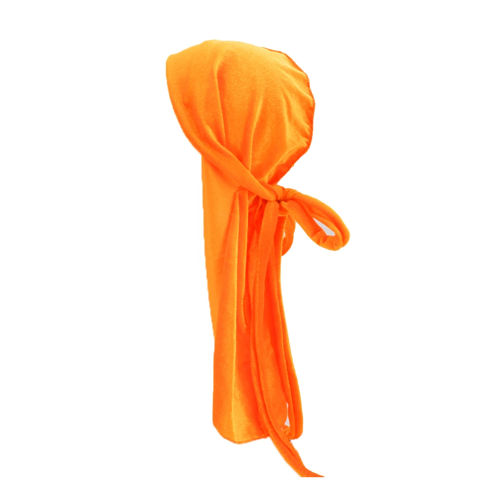 Custom Logo Polyester Arab Head Scarf Wrap Soft Velvet Durag Leopard ...