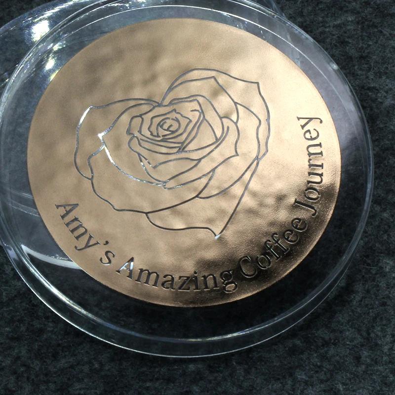 Custom Electroform Logo Label 3d Metal Plate Transfer Nickel Sticker ...