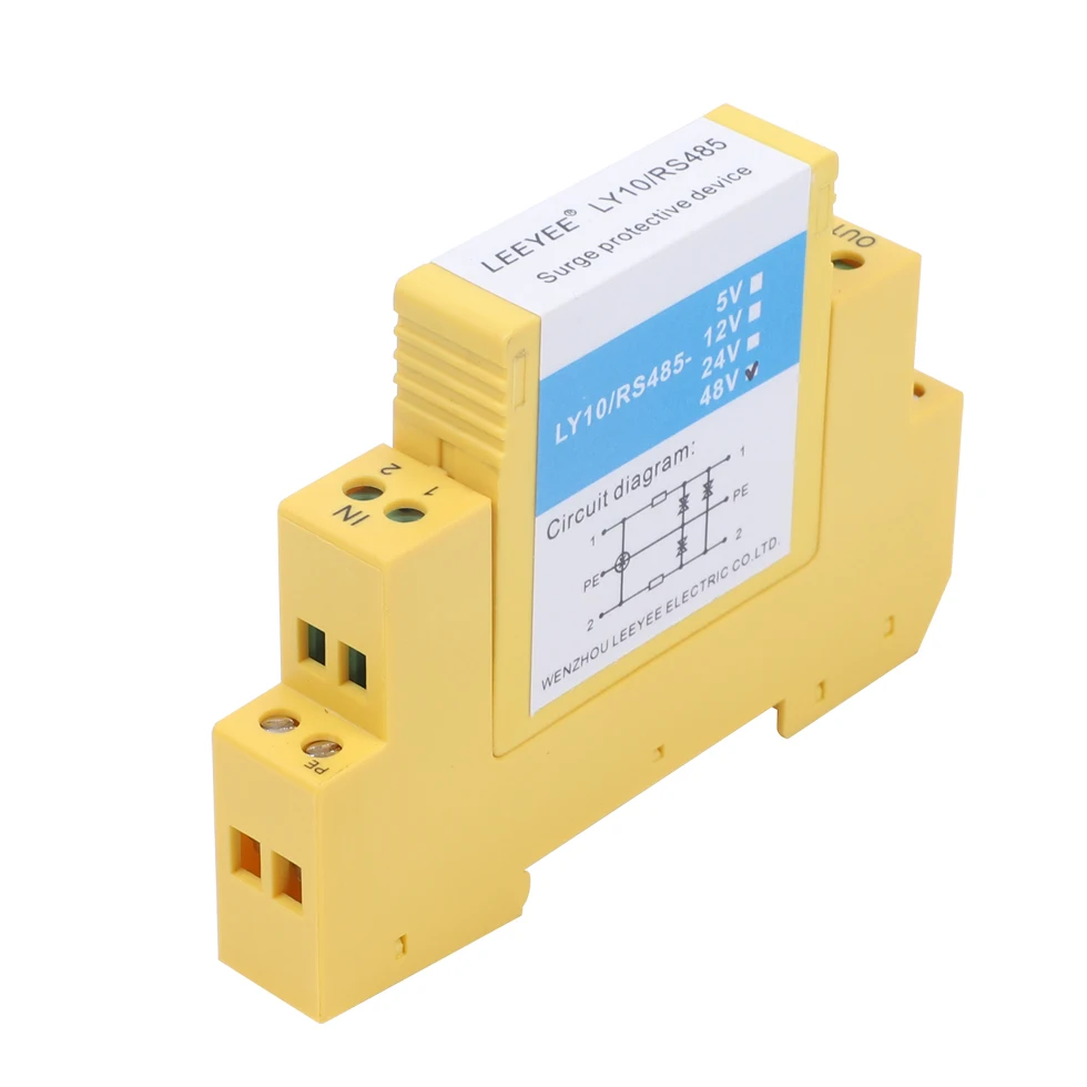 Din Rail Rs485 Spd 12v 24v 48v 4-20ma Rs485 Signal Signal Surge ...