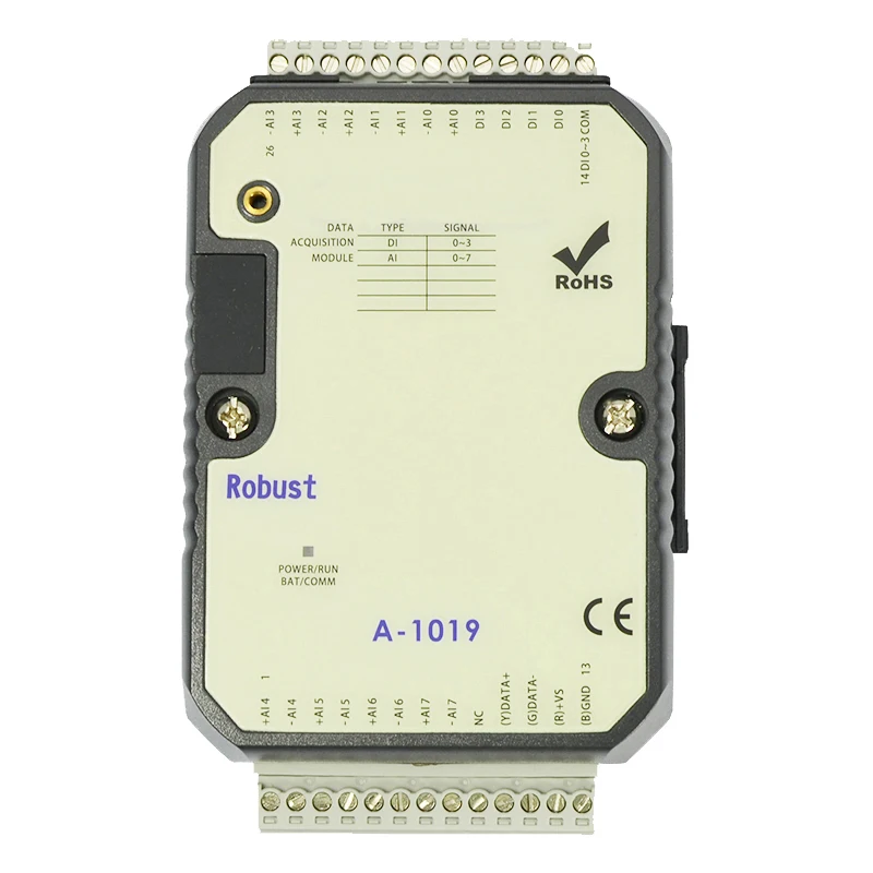 Analog Module 4di 8ai Modbus Rtu With Rs-485 Port (a-1019) - Buy Analog Module Product on ...