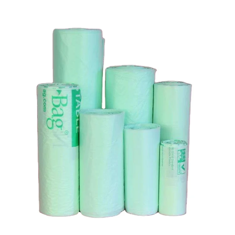 Starch Based PLA Plastic Waste Packaging Bag Biodegradable Trash Bag ...
