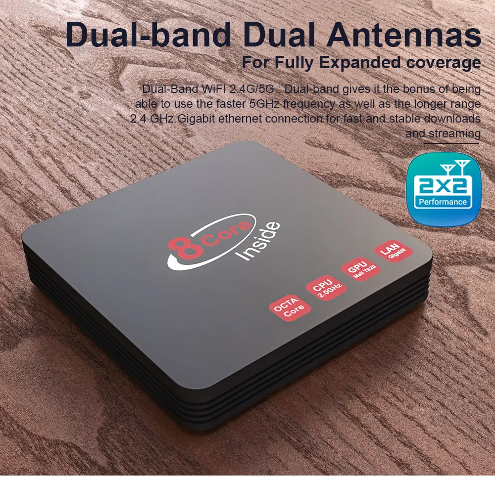 Elebao X9S Android TV Box - High Performance & 4K Support