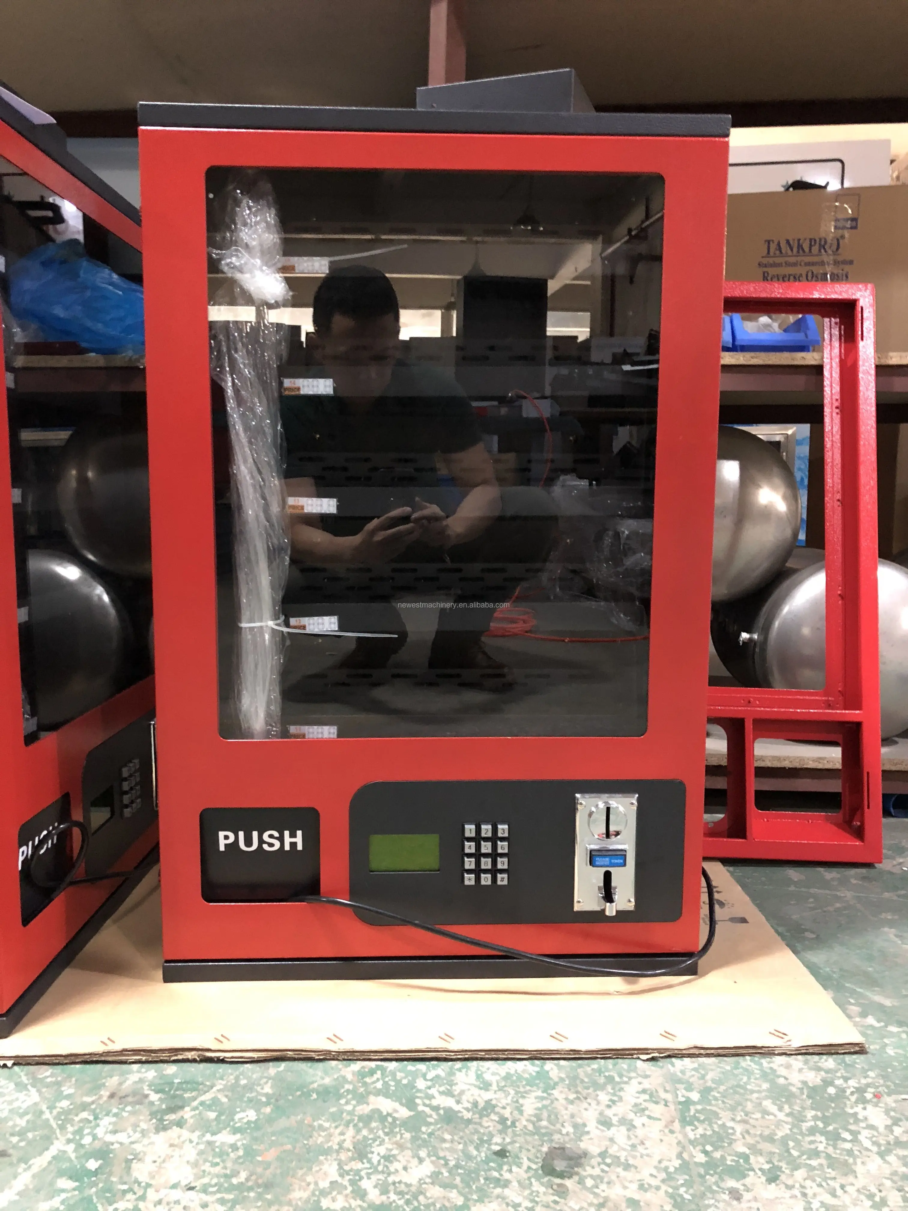 Machine À Vendre,Avec Pièces De Monnaie Et Billets,Pour Les Snacks ...