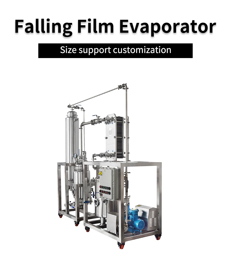 Linbel Double Effect Falling Film Evaporator Falling Film Plate Type ...