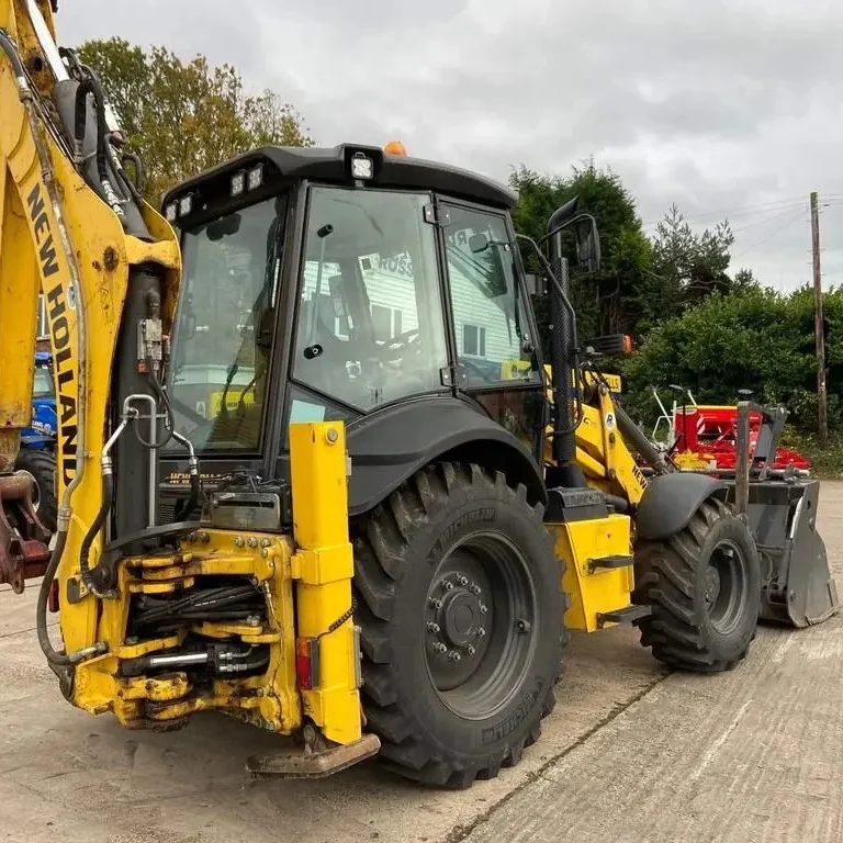 New Holland Backhoe Construction Machine Heavy Equipment 3ton Wheel ...