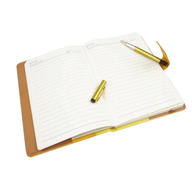 Luxury Notebook And Ballpoint Pen Gift Sets Handmade Writing Notebook ...