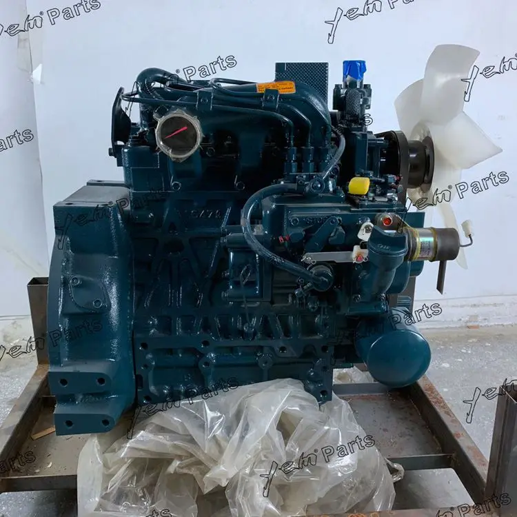Used Kubota D1503 3 Cylinder Diesel Engine Assembly OEM | Wholesale