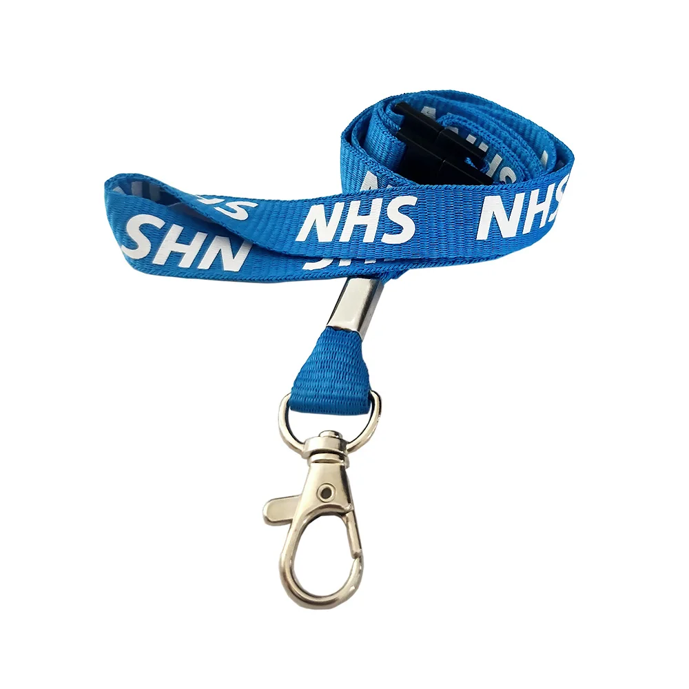 Nhs Lanyard Neck Straps Id Card Holders With Safety Breakaway - Buy Nhs ...