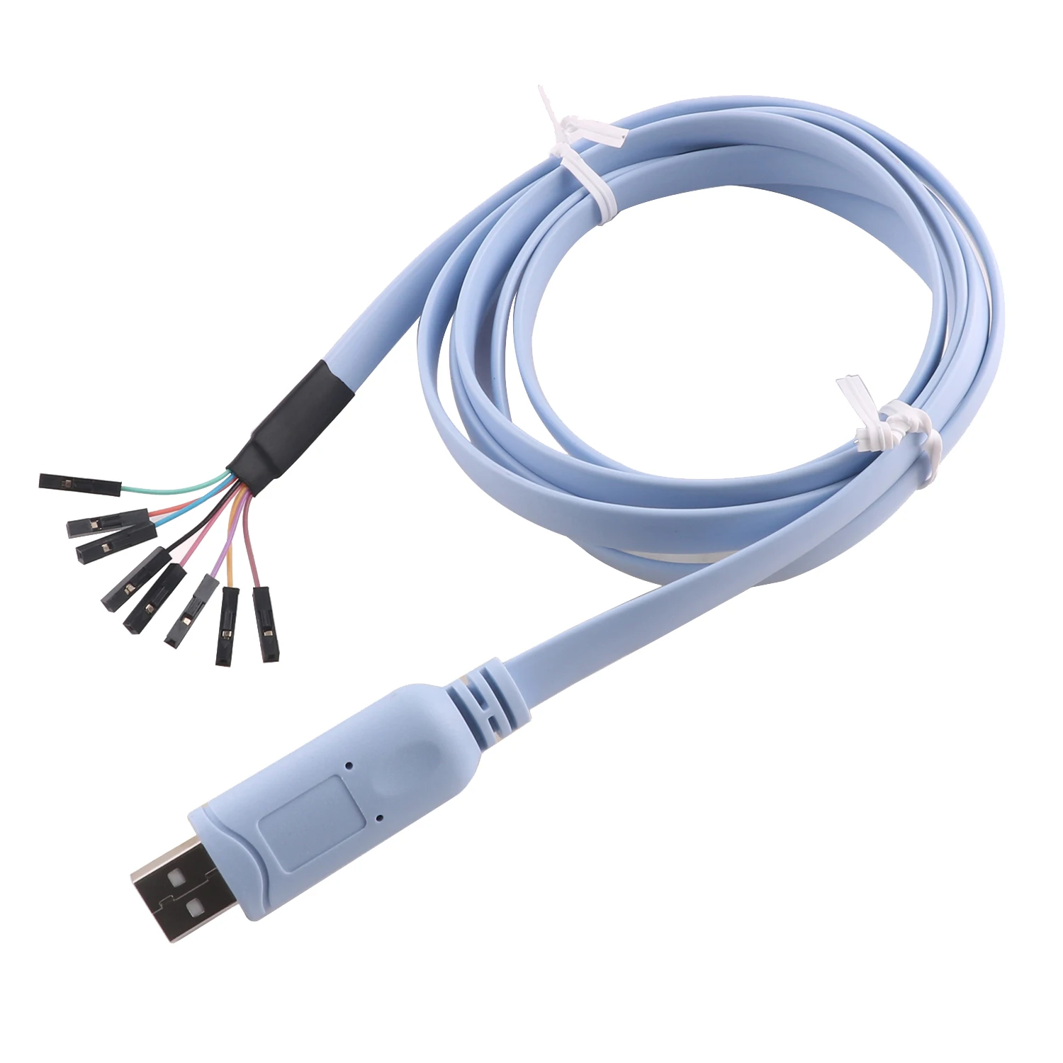 Usb To Serial Cable Rs232 Converter Adapter Ftdi Dupont Header 8 Pins ...